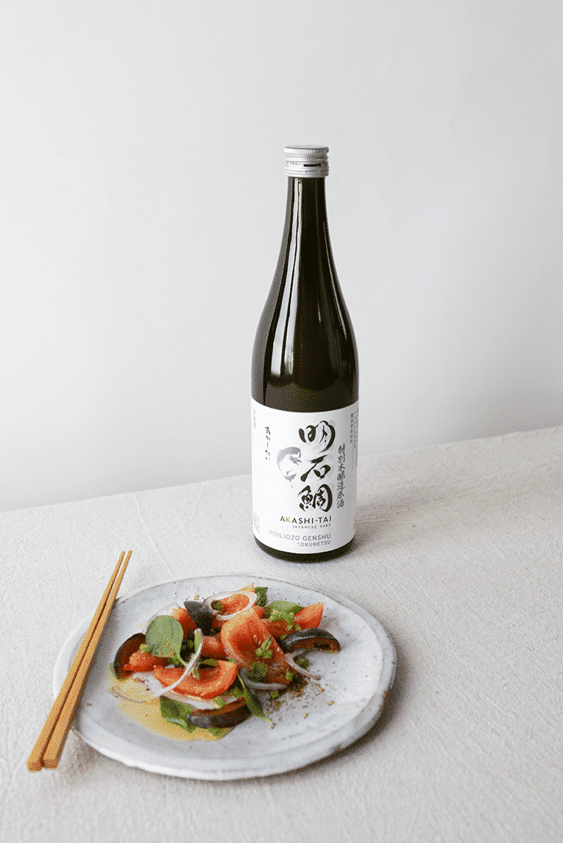 Tokubetsu Honjozo Genshu | Akashi Sake Brewery